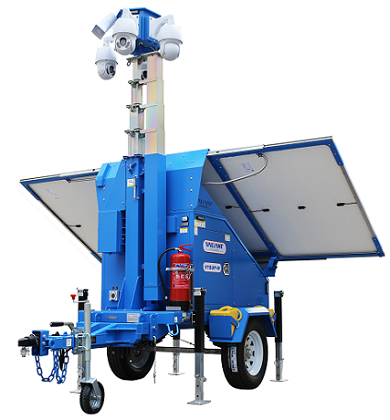 Solar Surveillance Trailer
