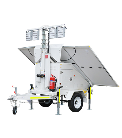 Premium Solar Powered Trailer, Solar Surveillance Trailer & Mobile ...
